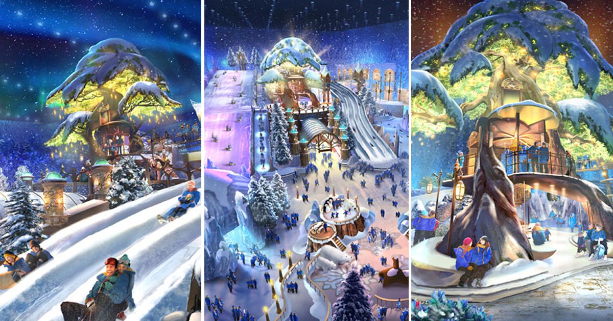 The world's largest snow park is set to open in Abu Dhabi