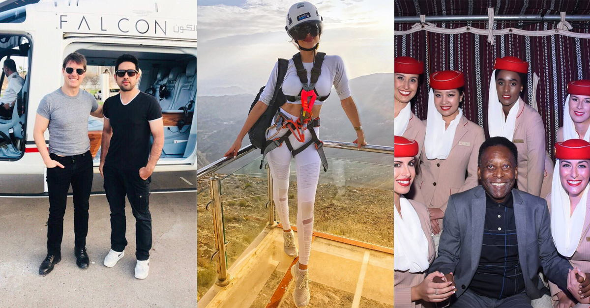 Snapped: Celebrities spotted in the UAE this week