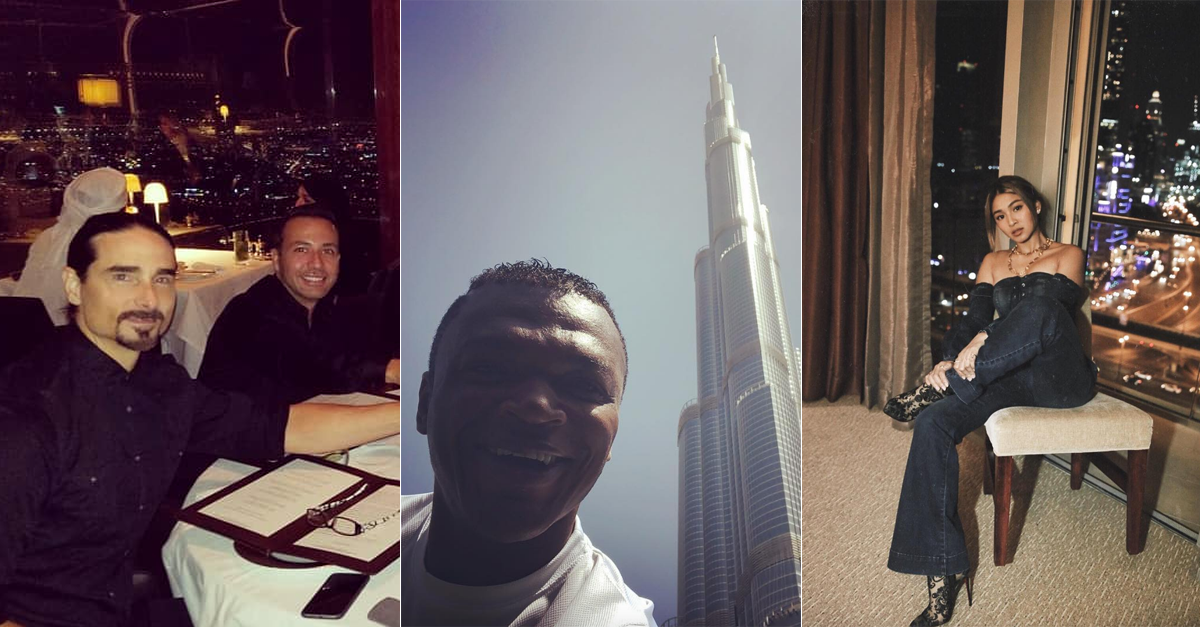 Snapped: Celebrities spotted in the UAE this week
