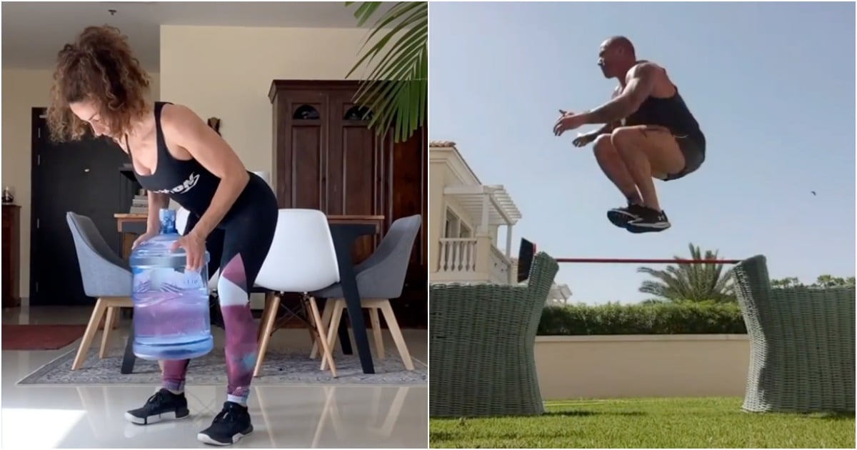 In pics: 8 home workouts in Dubai using household items - What's On