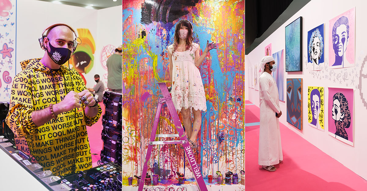 Purchase art, attend free workshops and more at World Art Dubai