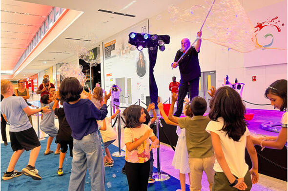 Bubbles and Balloons Festival returns to Festival Plaza this April