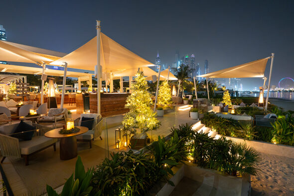 This gorgeous beach club is now home to a stunning Après ski lounge ...