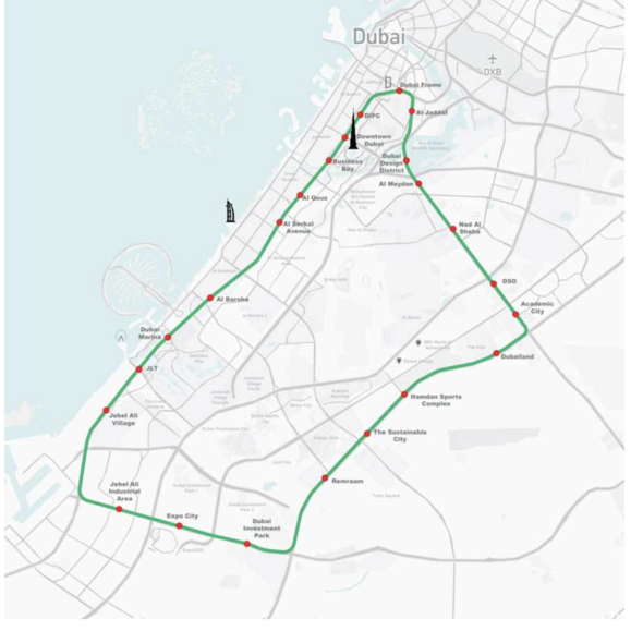 Dubai Mega Projects: Inside The Loop, a 93km Air Conditioned Walkway ...