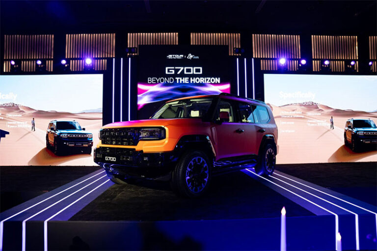 The new Jetour G700 has arrived in the UAE