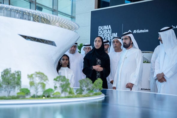 DUMA: a new museum that floats above the waters of Dubai Creek